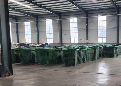 China Labor Saving MIL 7 Hesco Military Barrier With  Waterproof Cells Jointed for sale