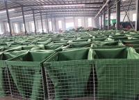 China Galfan Coated MIL 7 Hesco Bastion Wall  Seawater Proof Easily Assembled for sale