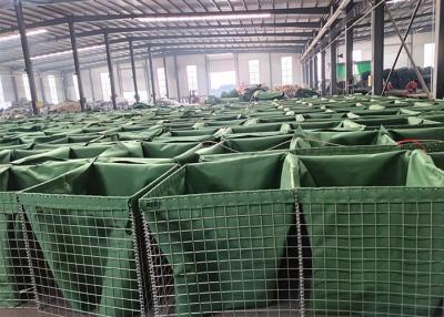China Galfan Coated MIL 7 Hesco Bastion Wall  Seawater Proof Easily Assembled for sale