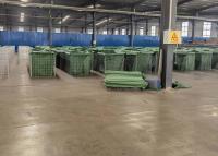 China Spring Connected Square Hole MIL 7 Hesco Bastion Barrier High Durability for sale