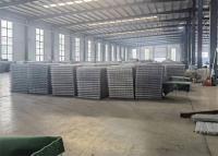 China Spring Connected Square Hole MIL 7 Hesco Bastion Barrier High Durability for sale