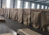 China Rustless Galfan Coated Stone Defensive Hesco Wall Barrier MIL 7 Easy To Transport for sale