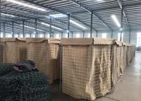 China Seawater Proof High Strength Mil 7 Hesco Bastion Wall No Smell Effective for sale