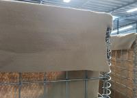 China Long Service Life High Strength MIL 9 Geotextile-Lined Defensive Barrier Hesco Bastion for sale