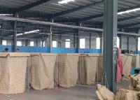 China gabion box high strength recyclable anti - corrosion hesco barrier bag for sale