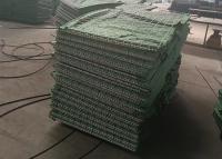 China MIL 7 Easy To Transport ECO-Friendly Defensive Barrier  Square Hole Hesco Bastion for sale