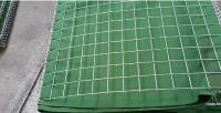 China ZnAl coating high strength MIL 9 desert color no smell hesco barrier bastion for sale