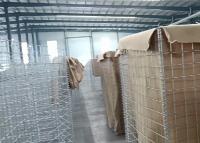 China Rustless Hot Dipped Galvanized  Soil Square Hole Hesco Barrier Mil 7 for sale
