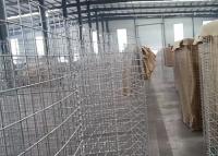 China Rustless Hot Dipped Galvanized  Soil Square Hole Hesco Barrier Mil 7 for sale