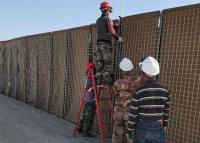 China Recyclable High Strength Green  Geotextile Soil Seawater Proof Hesco Bastion Barrier for sale