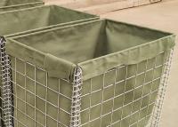China High Strength MIL 7 Recyclable ECO-Friendly Zinc - Aluminum Coated Hesco Barrier for sale