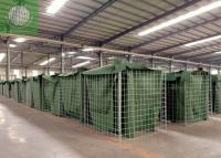 China 80*80mm Hesco Container Heavy Zinc Coated Easy Install Hesco Baskets for sale