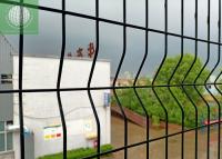 China 4.3mm Galvanized Welded  Wire Mesh Garden Fence Square pole for sale