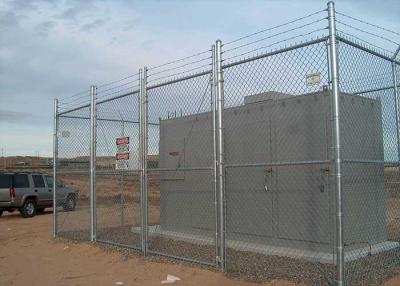 China 50*50mm Metal Mesh Fences Hot Dipped PVC Coated Diamond Mesh for sale