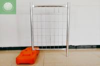 China 2.1m Temporary Metal Fence Hot Dipped Galvanized Pipe Welded Removable Temporary Fence for sale