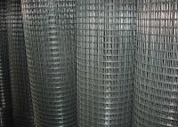 China 30m Black Wire Fence Roll PVC Coated Metal Fence Rolls 1/2'' Hole Size for sale