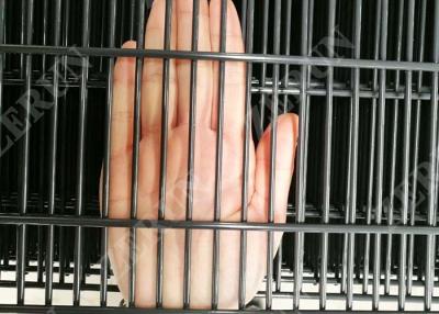 China Anti Cut Prison 358 High Security Mesh Fence PVC Coated 25*76.2mm for sale