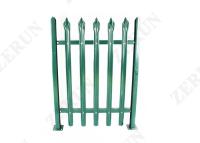 China Wrought Iron Palisade Fence Panels for sale