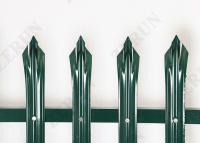 China Wrought Iron Palisade Fence Panels for sale