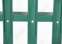 China Q195 Steel Galvanized Metal Mesh Fences Wrought Iron Steel Palisade Fence for sale