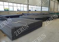 China Black 358 Security Fence , Curved Anti Climb Fence Powder Coating for sale