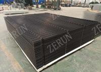 China 2.0m Powder Coating Metal Mesh Fences High Security 358 Anti Climb Fence for sale