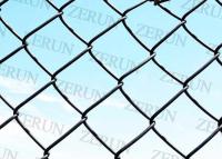 China Basketball Court Metal Chain Link Fence 36Inch Galvanized Chain Link Fence Rolls for sale
