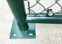 China Basketball Court Metal Chain Link Fence 36Inch Galvanized Chain Link Fence Rolls for sale