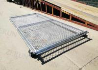 China Cyclone Mesh Chain Link Fence Hot Dip Galvanized Diamond Chain Link Fencing for sale