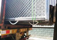 China 48mm Metal Chain Link Fence Hot Dip Galvanized 6 Foot decorative chain link fence for sale