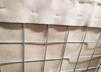 China Double Channel Military Defensive Barrier Mil 3 Galvanized Galfan Hesco Barrier for sale