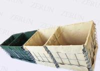 China Galvanized Military Defensive Barrier Square Welded Mesh Hesco Barrier for sale