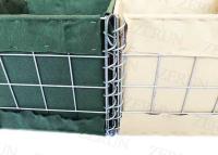 China Galvanized Military Defensive Barrier Square Welded Mesh Hesco Barrier for sale