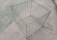 China Military Hesco Bastion Wall , Galvanized Iron Wire Square Mesh Fence for sale