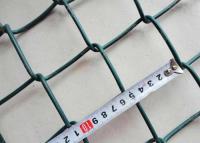 China 6ft Lowes Galvanized Steel Wire Mesh Diamond PVC Coated Cyclone Mesh Fencing for sale