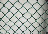 China 9 Gauge Metal Chain Link Fence PVC Coated Wire Chain Link Fence for sale