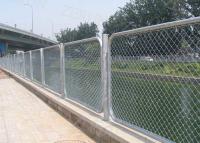 China Farm And Field Galvanized Steel Wire Fencing , PVC Coated Chain Link Fence for sale