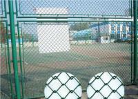 China Farm And Field Galvanized Steel Wire Fencing , PVC Coated Chain Link Fence for sale