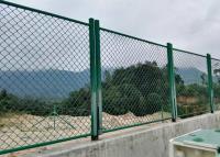 China 1.8m Height Galvanized Chain Link Fence PVC Coated , 6ft Chain Link Fence for sale