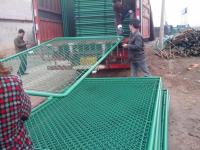China 2500mm Metal Chain Link Fence Church Powder Coated Chain Link Fence for sale