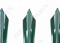 China Anti Correction Metal Palisade Fencing Hot Dipped Galvanized Angle Bar Fence for sale