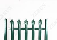 China Anti Correction Metal Palisade Fencing Hot Dipped Galvanized Angle Bar Fence for sale