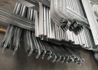 China 2.7m Industrial Palisade Fencing , Triangle Spear Top Galvanized Black Palisade Fencing for sale