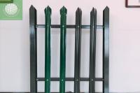China Galvanized Metal Palisade Fencing D TYPE Q235 Steel Trellis Fence for sale