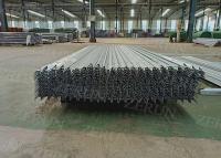 China Triple Pointed Green galvanised steel palisade fencing panels Hot Dipped for sale