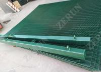 China Durable Welded 358 Security Fence Security Wire Mesh 358 Anti Climb Fence for sale