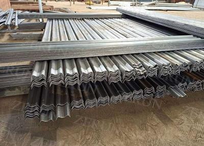 China Spiked Top Security Steel Palisade Fencing Panel , Wrought Iron Fence Panels for sale