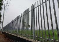 China High Security Steel Metal Palisade Fencing Galvanized And Powder Coated for sale