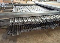 China 2.75m Metal Palisade Fencing Steel W Pale Hot Dip Galvanized Palisade Fence for sale