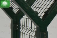 China Wire Airport Security Fence 2.0m Y Post Razor Metal Fence Chain Link for sale